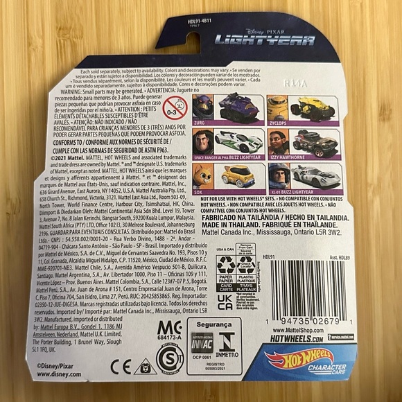 Toys | Hot Wheels Disney Pixar Lightyear Sox | Poshmark